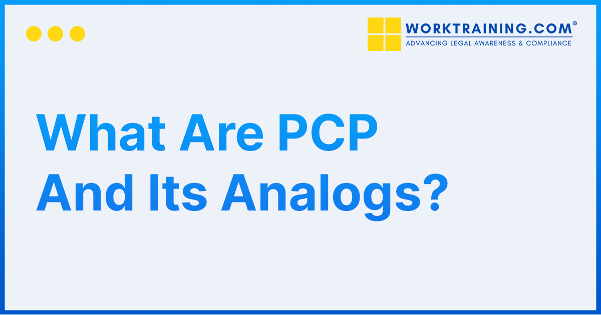 What Are PCP And Its Analogs?
