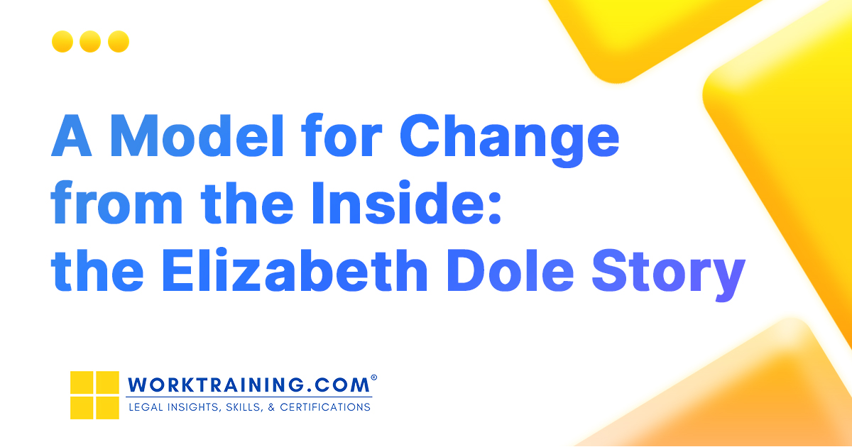 Elizabeth Dole's Story: A Model for Internal Change
