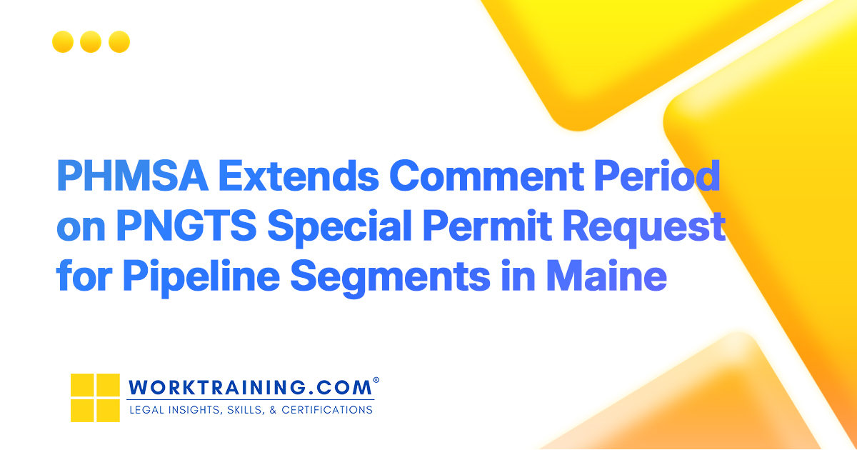 PHMSA Extends PNGTS Permit Comment Period