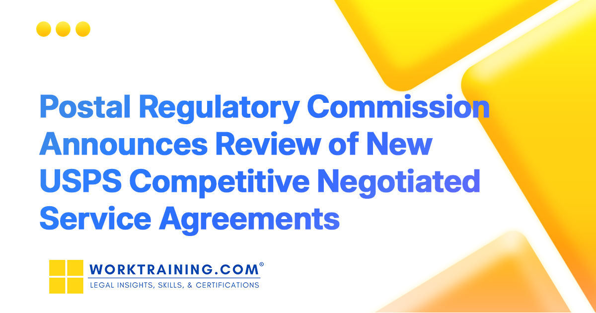 PRC Reviews New USPS Service Agreements