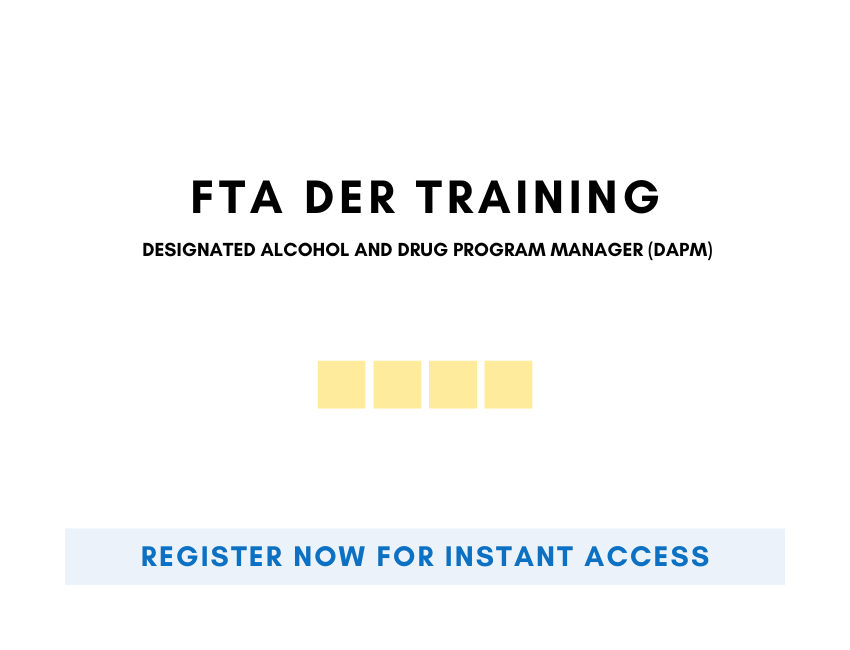 Drug Screen Certifictions for Drug & Alcohol Testing